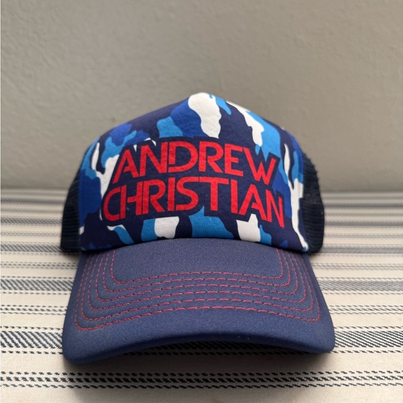 Andrew Christian | Accessories | Andrew Christian Navy And Blue Camo ...